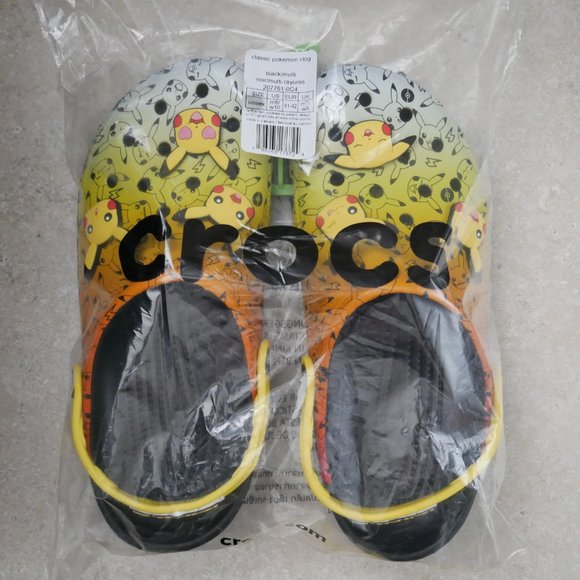 CROCS | Shoes | Pikachu Crocs X Pokemon Classic Clog W Jibbitz Womens ...